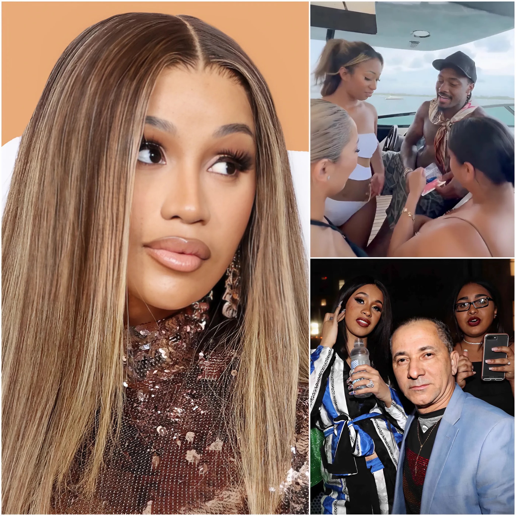 Stefon Diggs Vacationed With Cardi B And Her Parents On A Yacht Worth ...