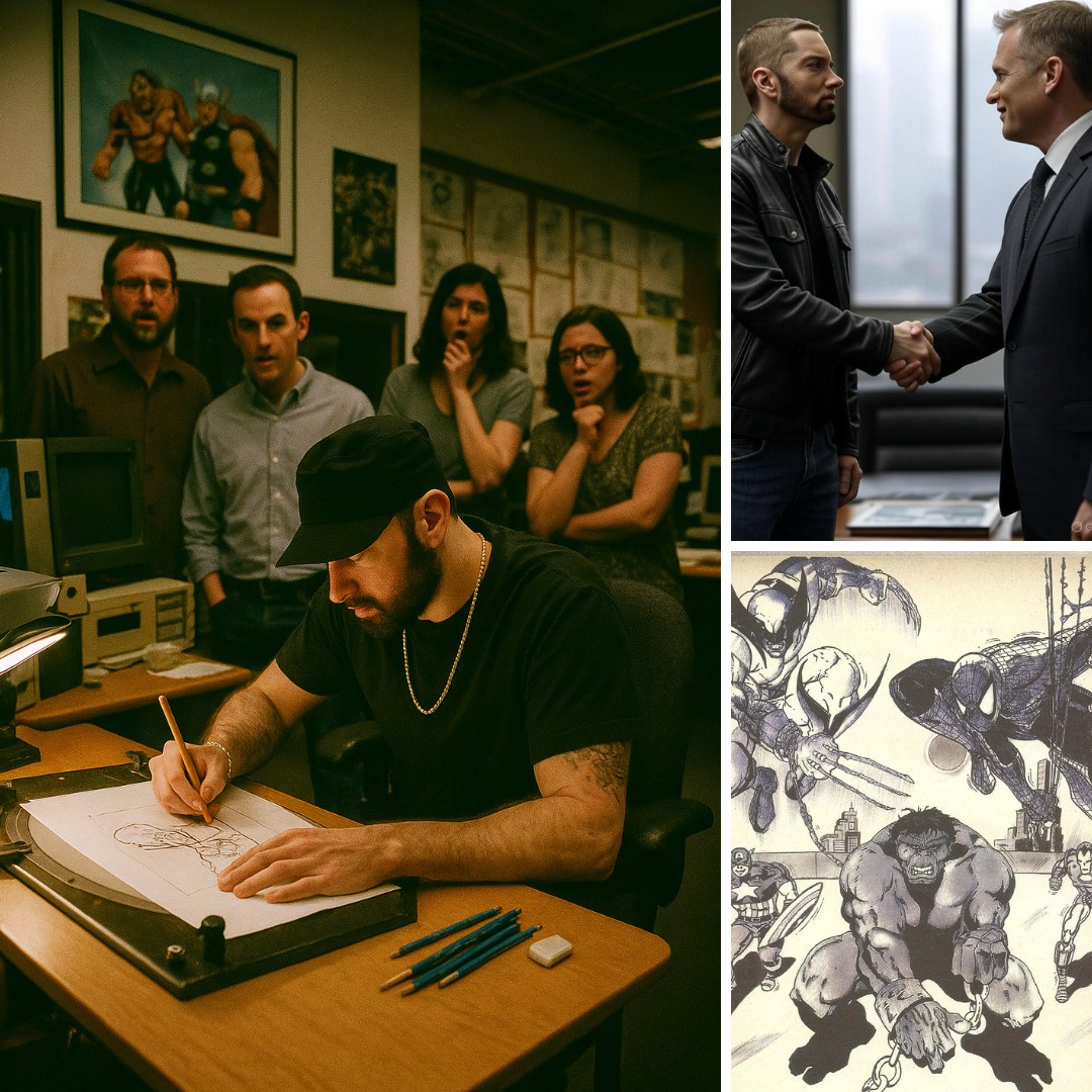 Shock: Marvel has officially invited Eminem to join the new multiverse ...