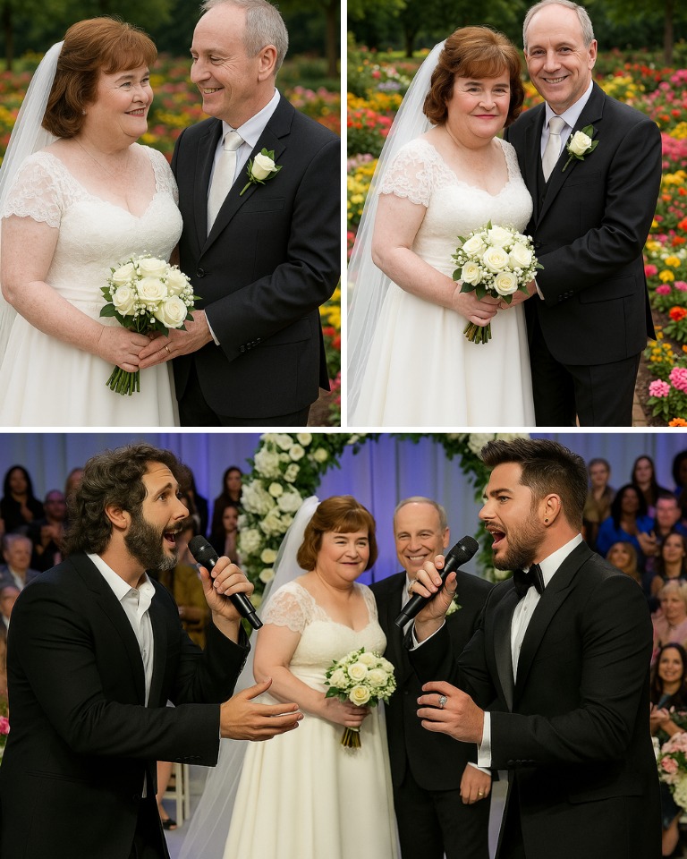A Love Song for the Ages: Susan Boyle’s Magical Wedding Stuns 20,000 Fans - ArtGardenHub