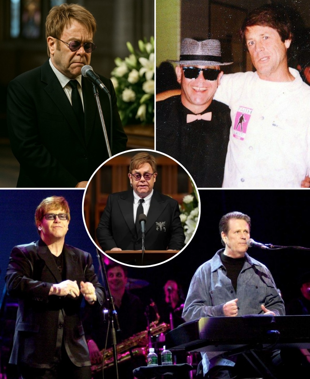 ELTON JOHN BREAKS DOWN IN TEARS AS HE PERFORMS HEART-WRENCHING TRIBUTE ...