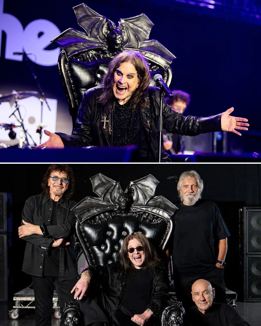 Ozzy Osbourne Rises on a Bat Throne for One Final Performance in Birmingham, Defying Parkinson’s ...